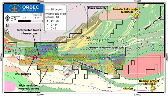 Orbec se prépare à forer la zone Lac Bernard en juin 2025 - Mines D’Or ...